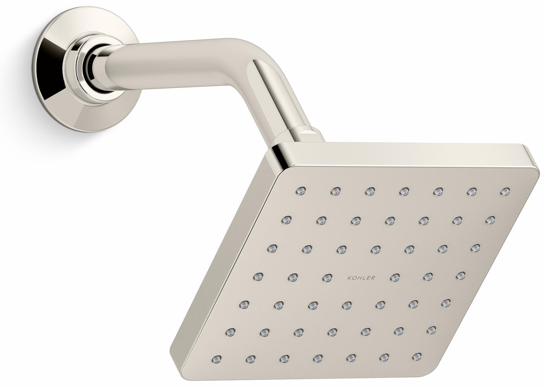 Parallel 1-Function Shower Head 1.75 GPM - Vibrant Polished Nickel 248 – Splashes
