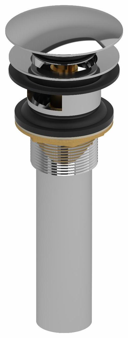 Push Drain with Overflow - Chrome DB170C RIOBEL – Splashes