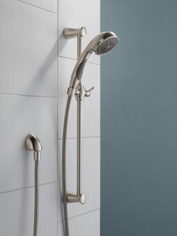 Lahara 3-Setting Hand Shower with Slide Bar - Stainless 57014-SS Delta ...