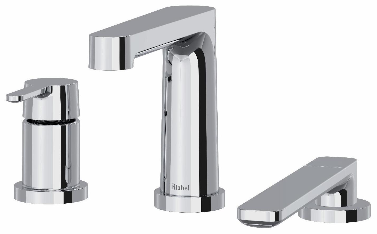 Nibi Roman Tub Faucet Trim with Hand Shower - Chrome TNB10C RIOBEL ...