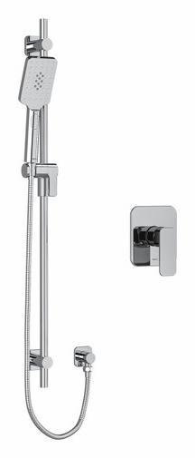 Equinox Shower Faucet Trim - Black TKIT323EQBK RIOBEL – Splashes