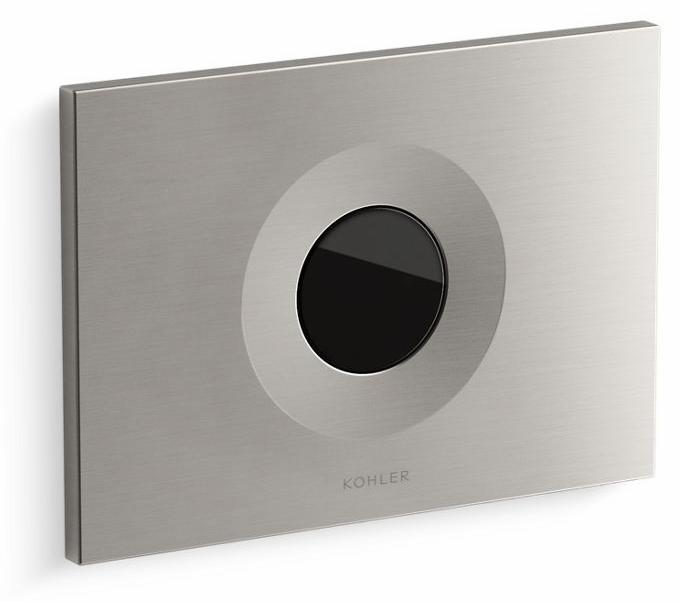Beam Dual Flush Touchless Actuator Plate For 2x4 Wall Carrier - Brushe ...