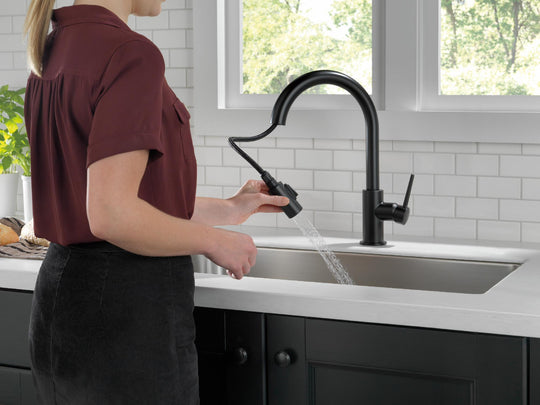 Trinsic Soap Dispenser - Matte Black RP100734BL Delta – Splashes