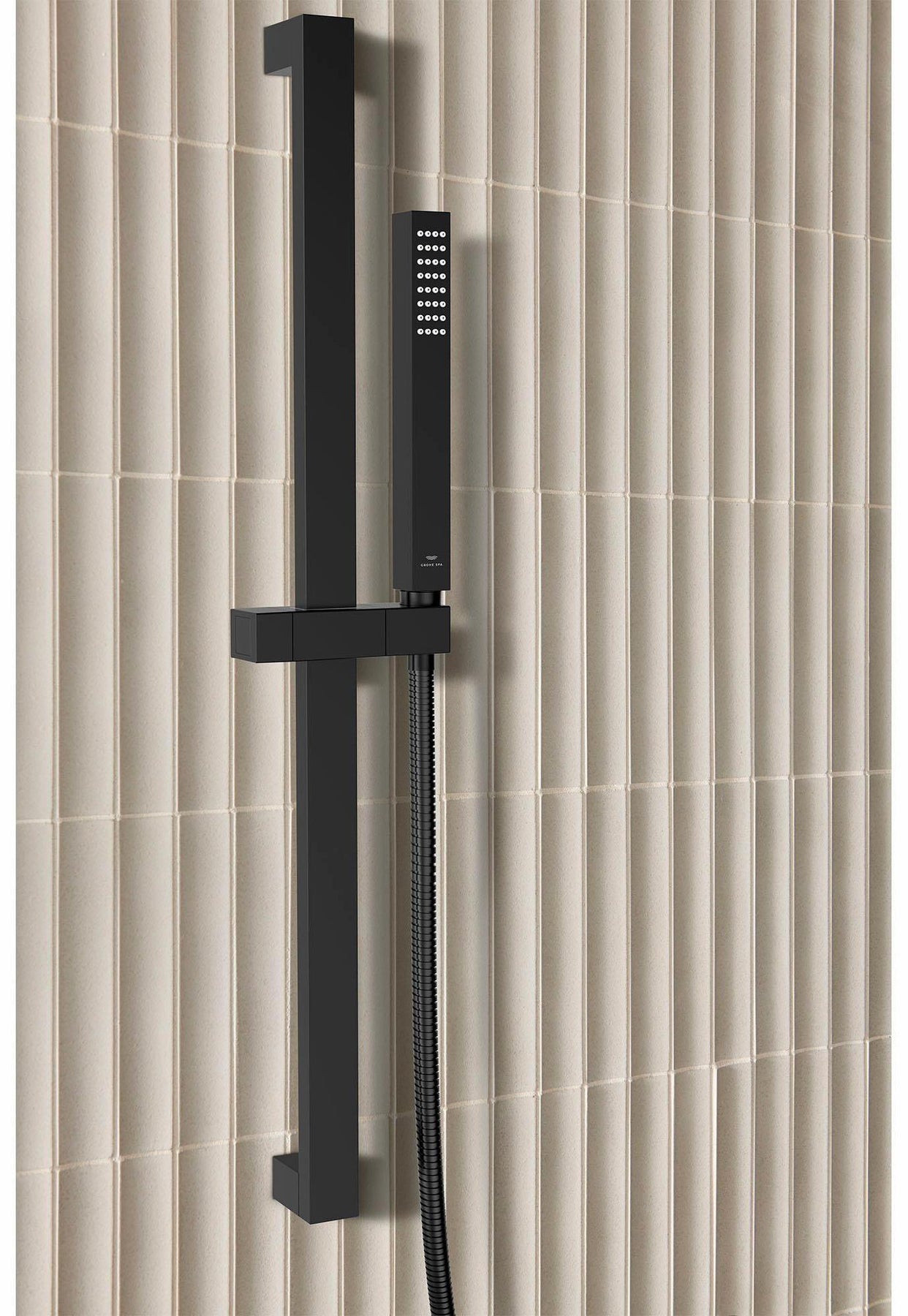 Euphoria Cube+ 24" Shower Slide Bar - Matte Black 278922430 Grohe ...