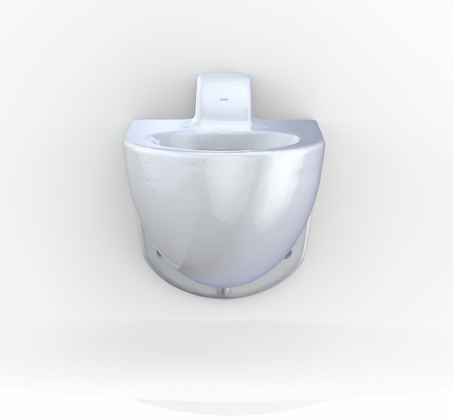 Toto CT728CUVG#01 Tornado Flush Commercial Flushometer Elongated Wall ...