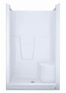 Bathcove 42" x 36-5/8" Shower - White PA17-0 Hytec – Splashes