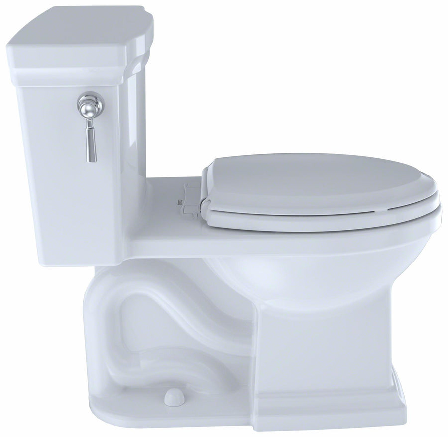 Promenade II Universal Height Elongated 1.0 GPF 1-Piece Toilet with So ...