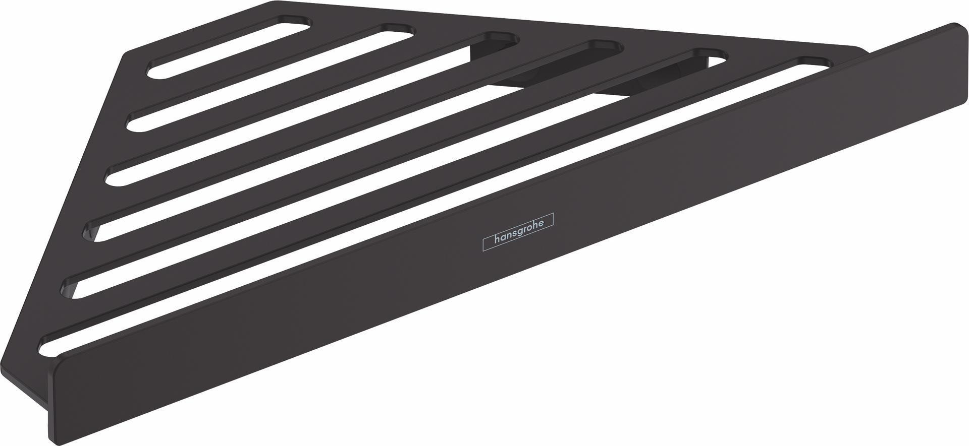 AddStoris Corner Basket - Matte Black 41741670 Hansgrohe – Splashes