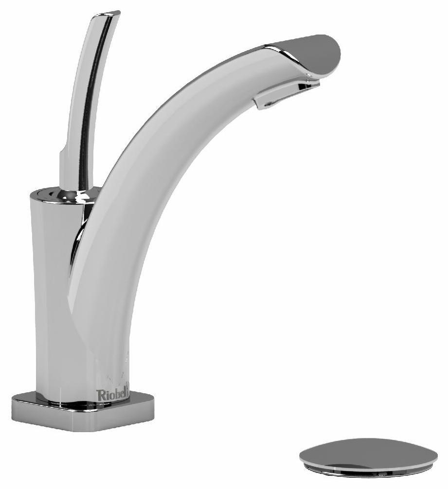 Salome Single Hole Bathroom Faucet with Joystick Handle 1.0 GPM - Chro ...