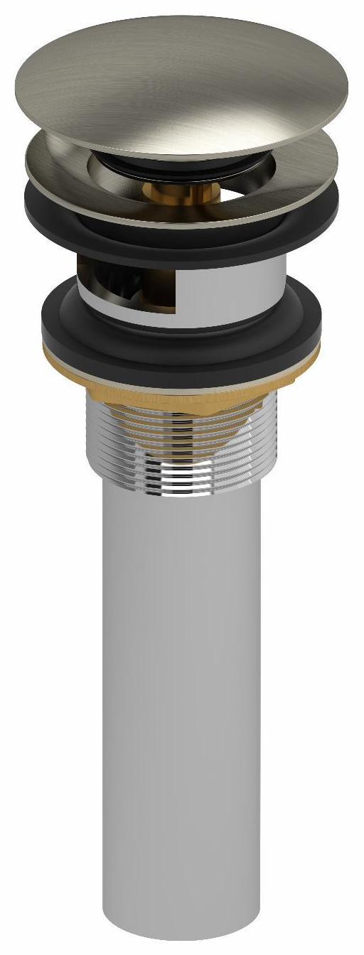 Push Drain with Overflow - Brushed Nickel DB170BN RIOBEL – Splashes