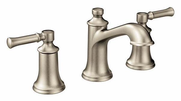 Dartmoor Widespread Bathroom Faucet - Brushed Nickel TV6805BN Moen ...