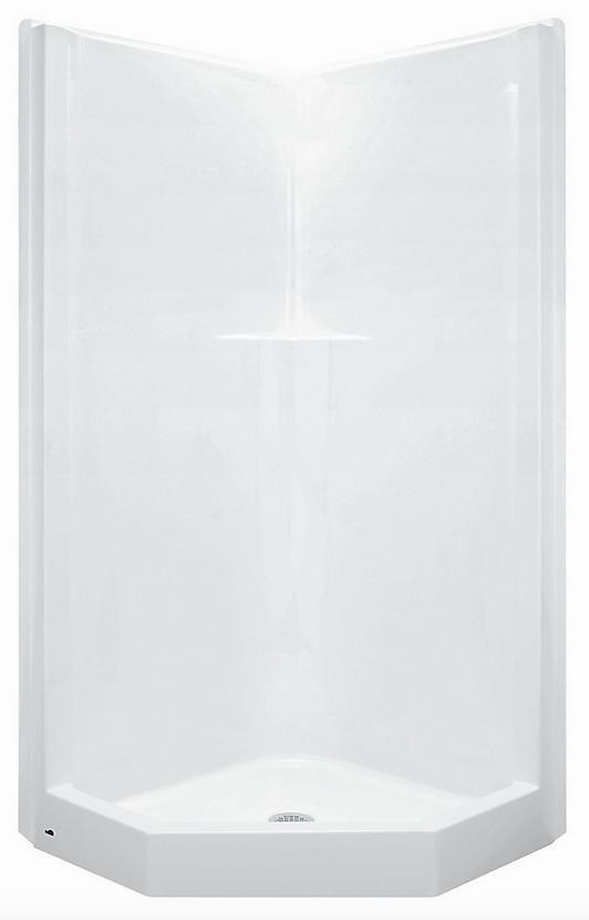 Bathcove 42" x 36-5/8" Shower - White PA17-0 Hytec – Splashes