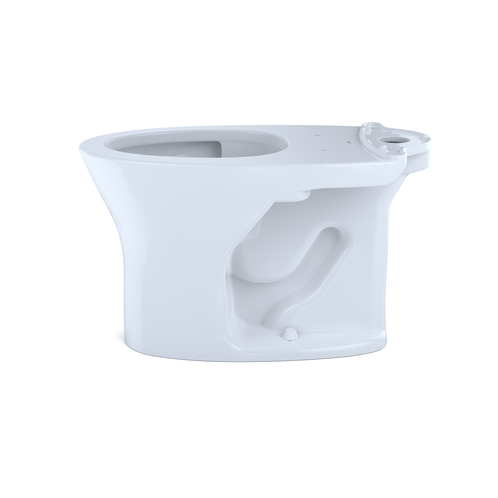 Toto CT746CUG#01 Drake Dual Flush Elongated Toilet Bowl with CEFIONTEC ...