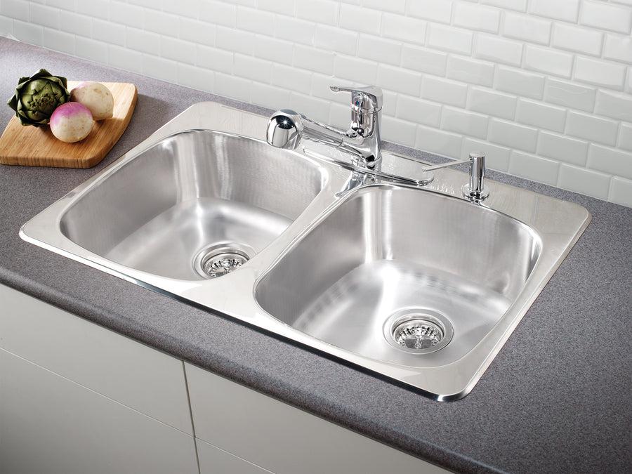 Torre Kitchen Soap Dispenser - Chrome 400601 Blanco – Splashes